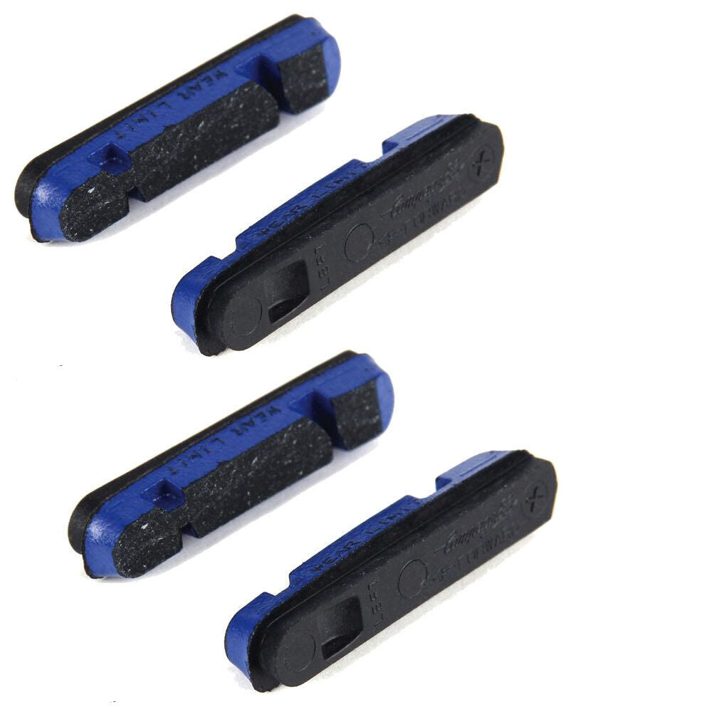 Brake Pad Inserts PEO Rims Blue (4pcs) – Elite Racing Cycles
